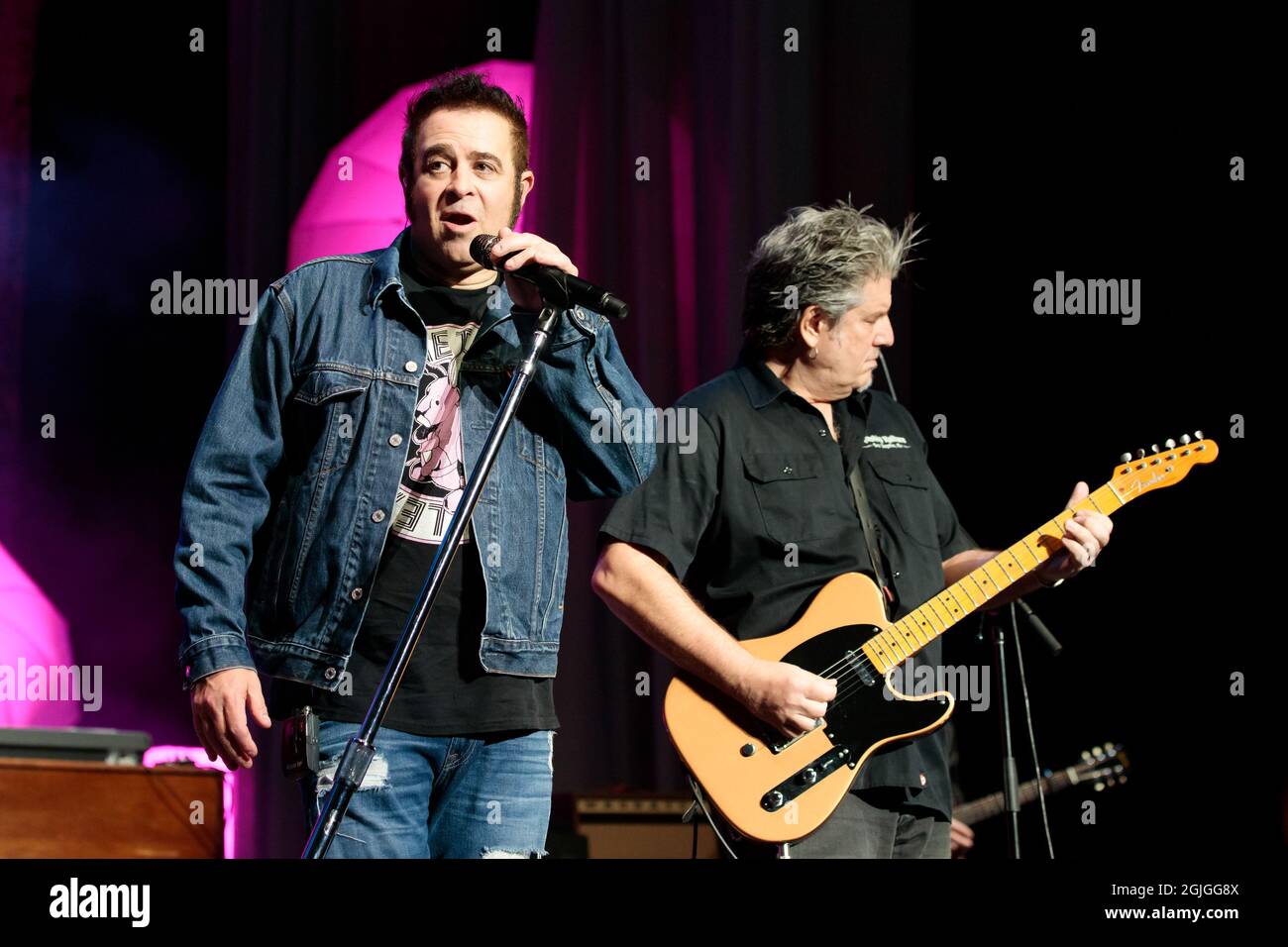 September 8, 2021: Adam Duritz, David ImmerglÃ¼ck of Counting Crows ...