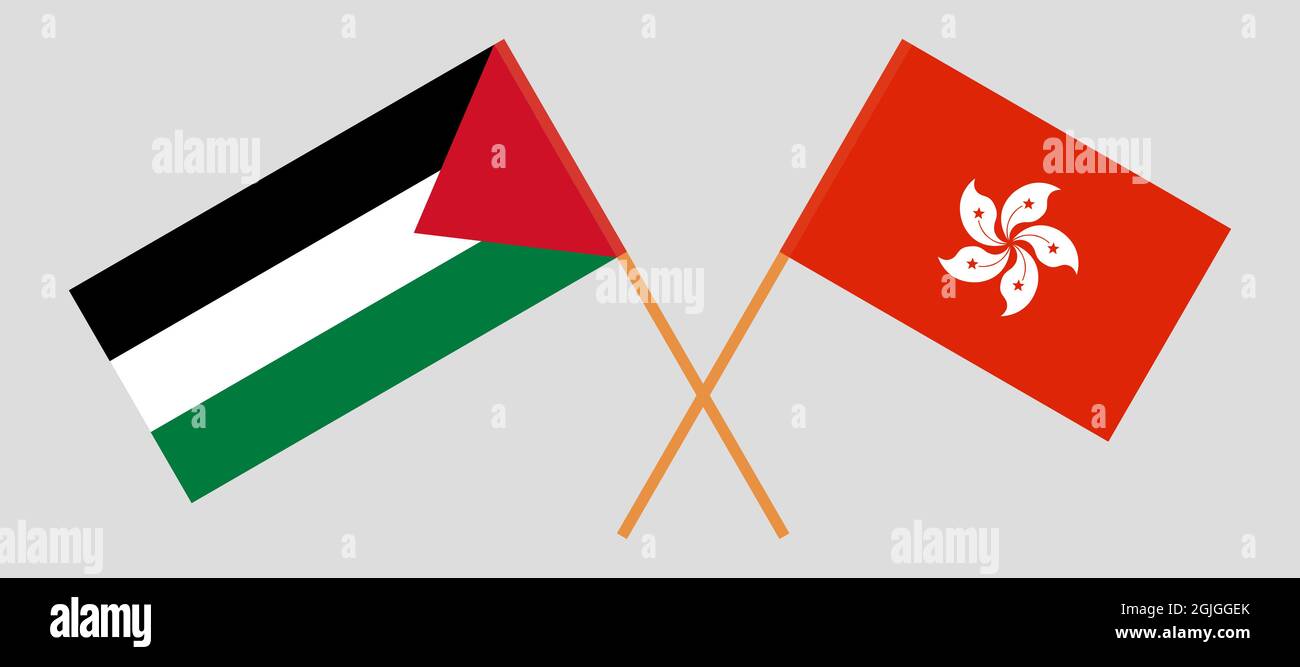 Two crossed hong kong hi-res stock photography and images - Alamy