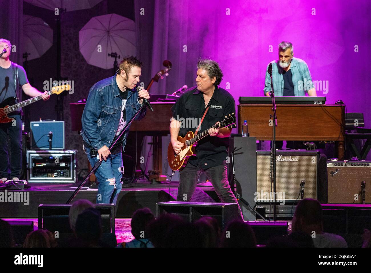 September 8, 2021: Dan Vickrey, Adam Duritz, David ImmerglÃ¼ck, Charlie ...