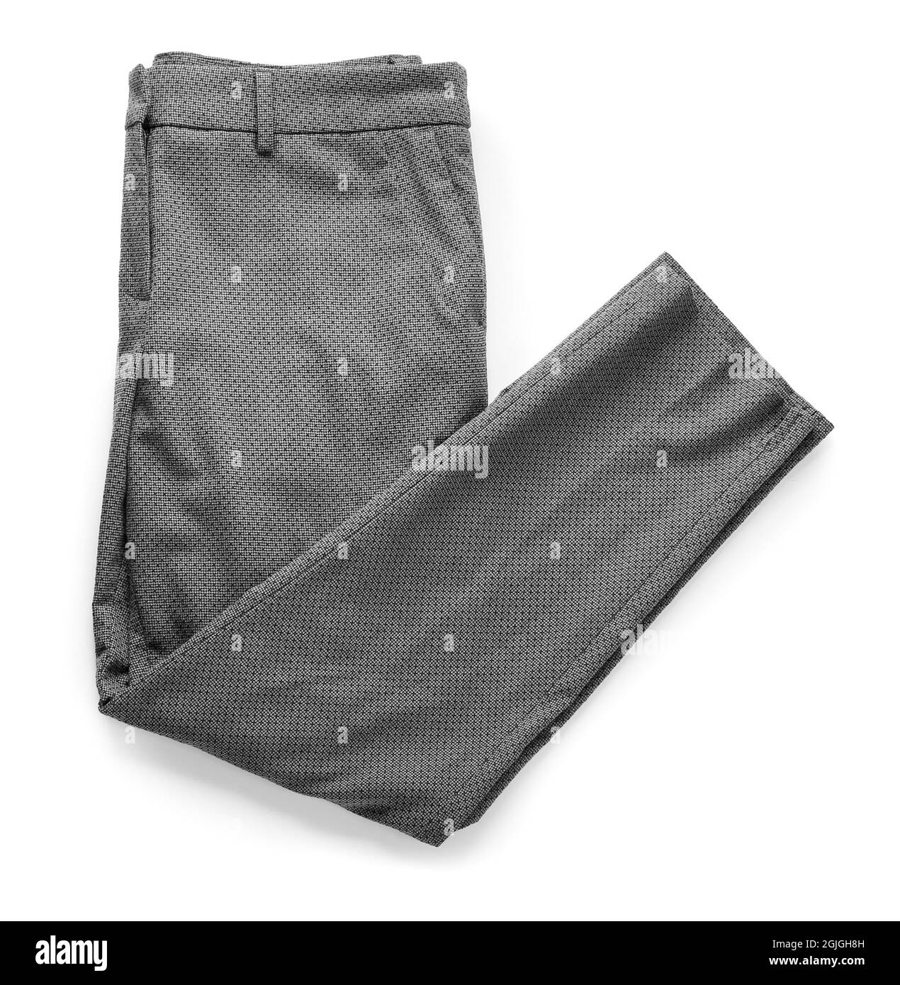 Stylish pants on white background Stock Photo - Alamy