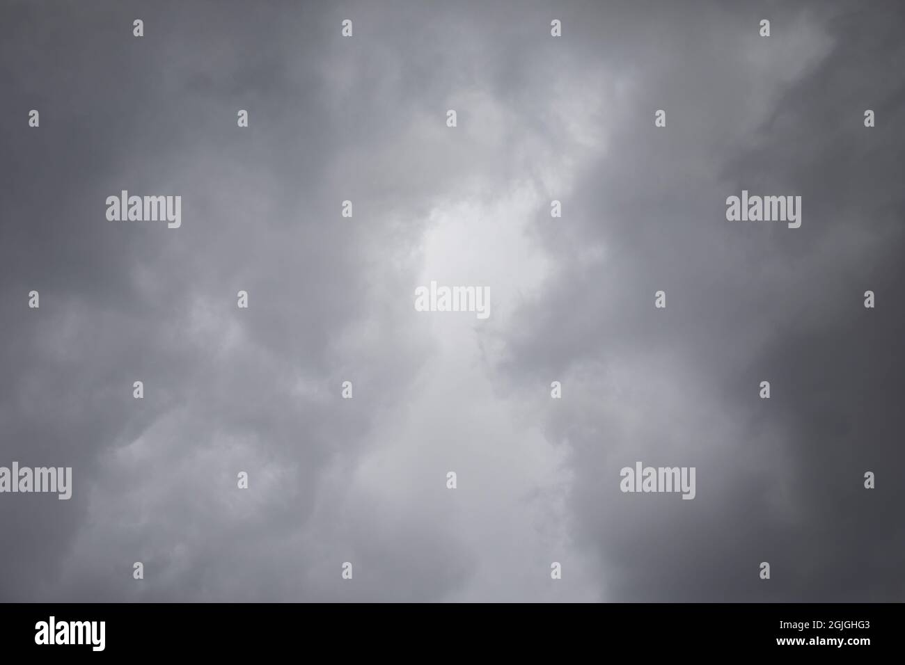 Gray sky. Cold weather. Clouds covered the sky. Weather changes ...