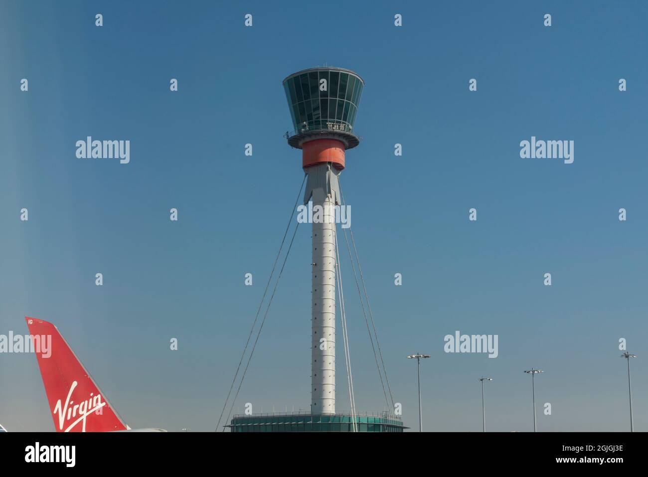 Heathrow Airport Control Tower Stock Photo - Alamy