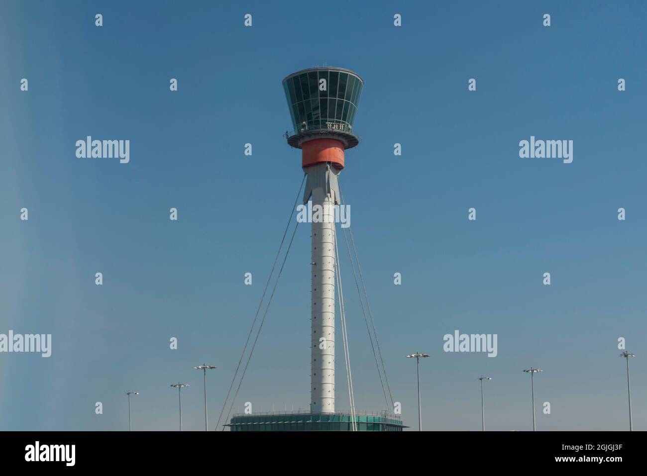 Heathrow Airport Control Tower Stock Photo - Alamy