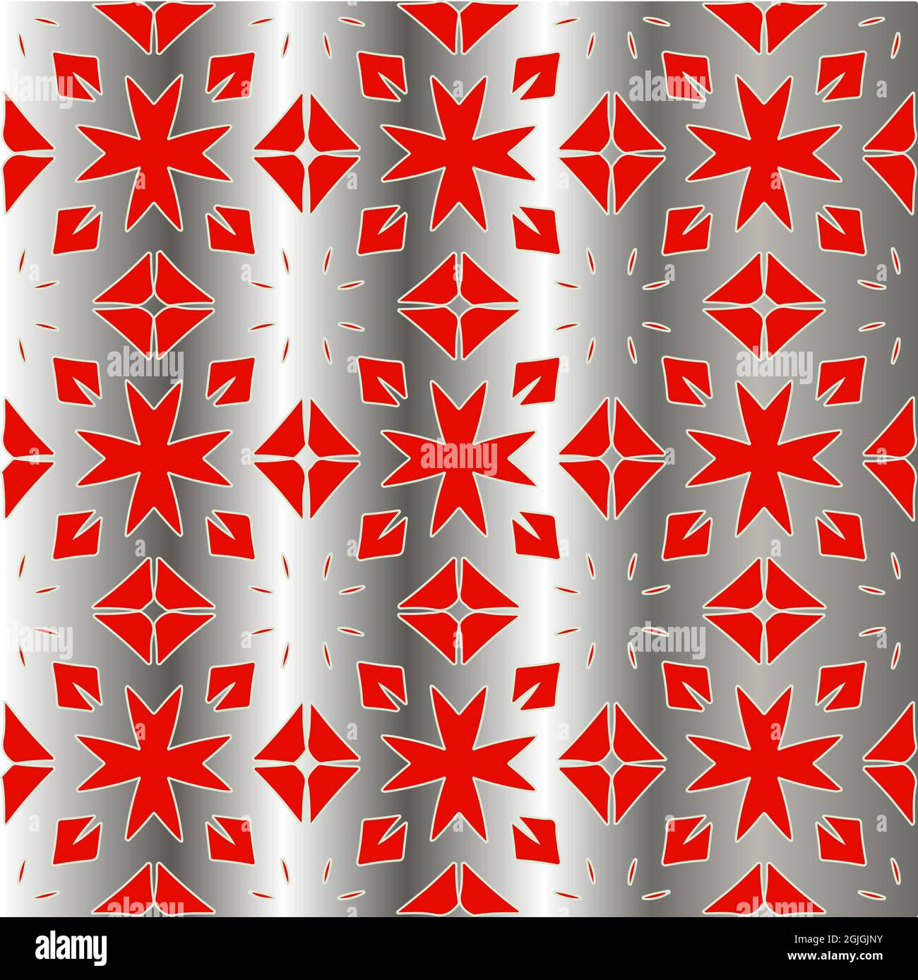 red pattern on a metal background. pattern for fabric, wallpaper ...