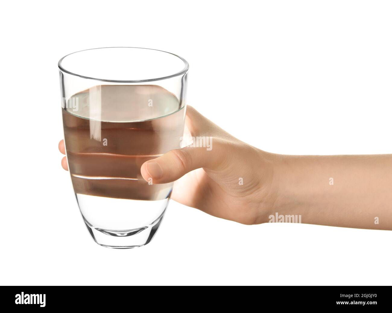 Female hand glass tasty Cut Out Stock Images & Pictures - Alamy