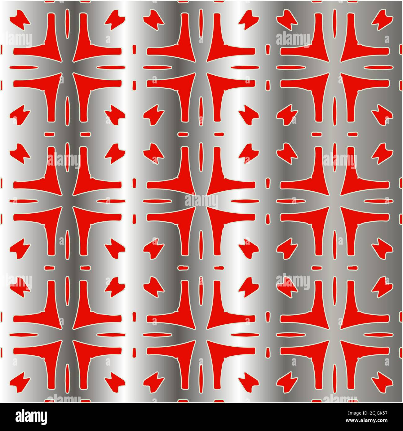 red pattern on a metal background. pattern for fabric, wallpaper ...