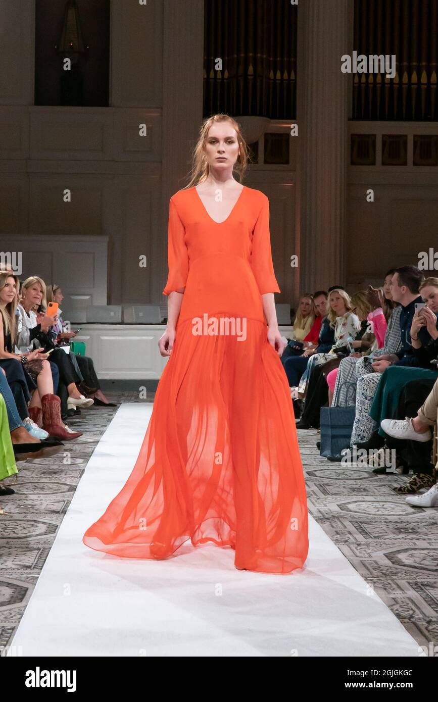 Models walk the Frederick Anderson NYFW CFDA SS22 Runway Show at 583 ...