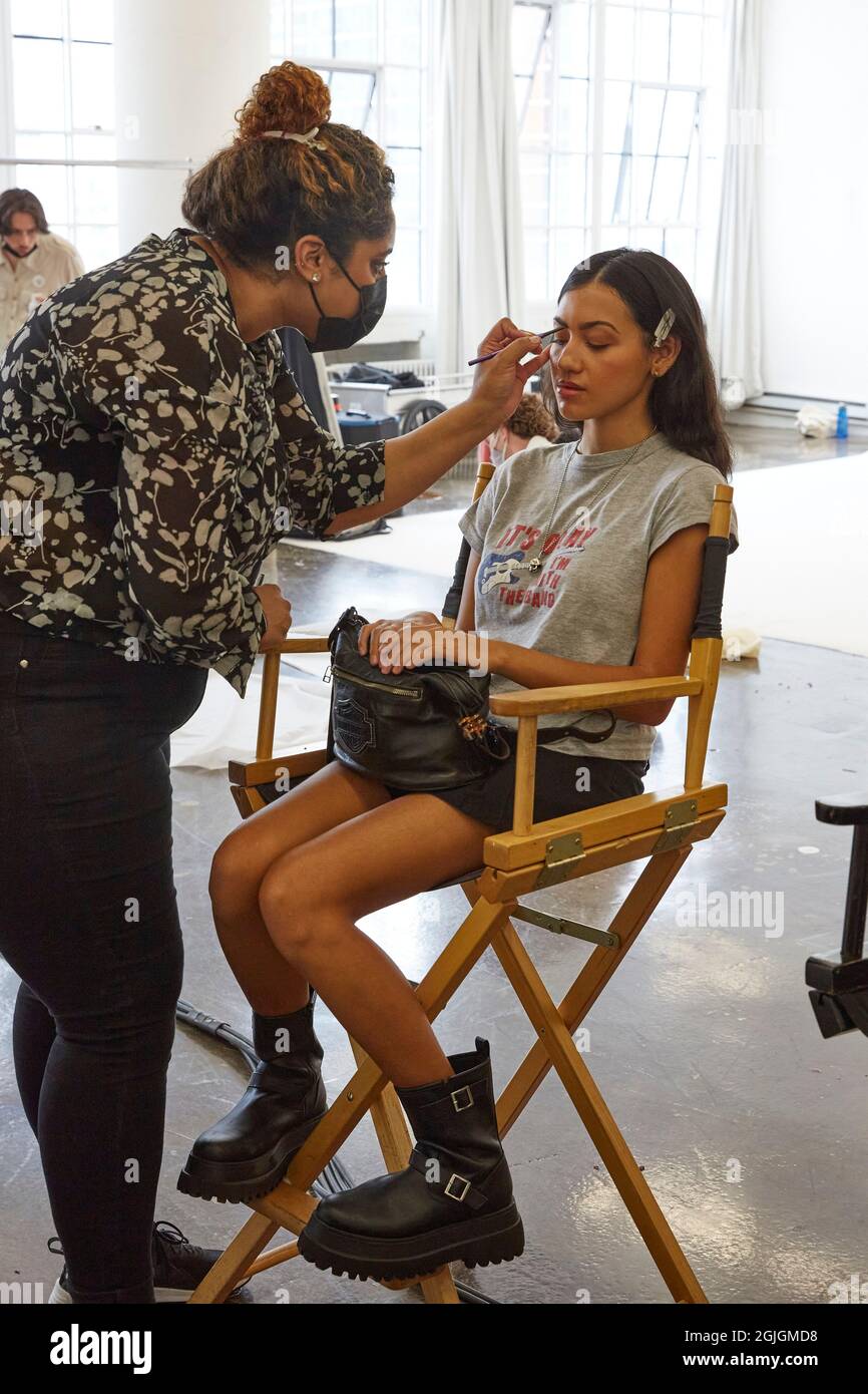 New York, New York, USA. 8th Sep, 2021. Back of the house Carter Young ...