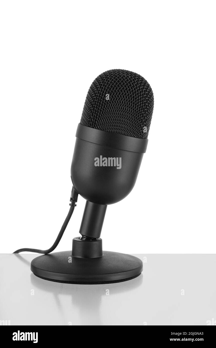Streaming interview Black and White Stock Photos & Images - Alamy