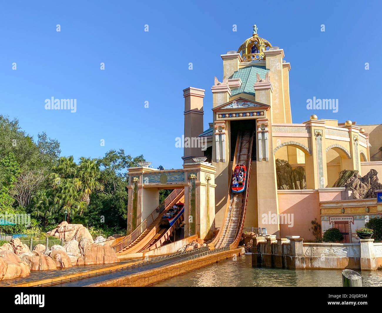 Seaworld orlando journey to atlantis hi-res stock photography and ...
