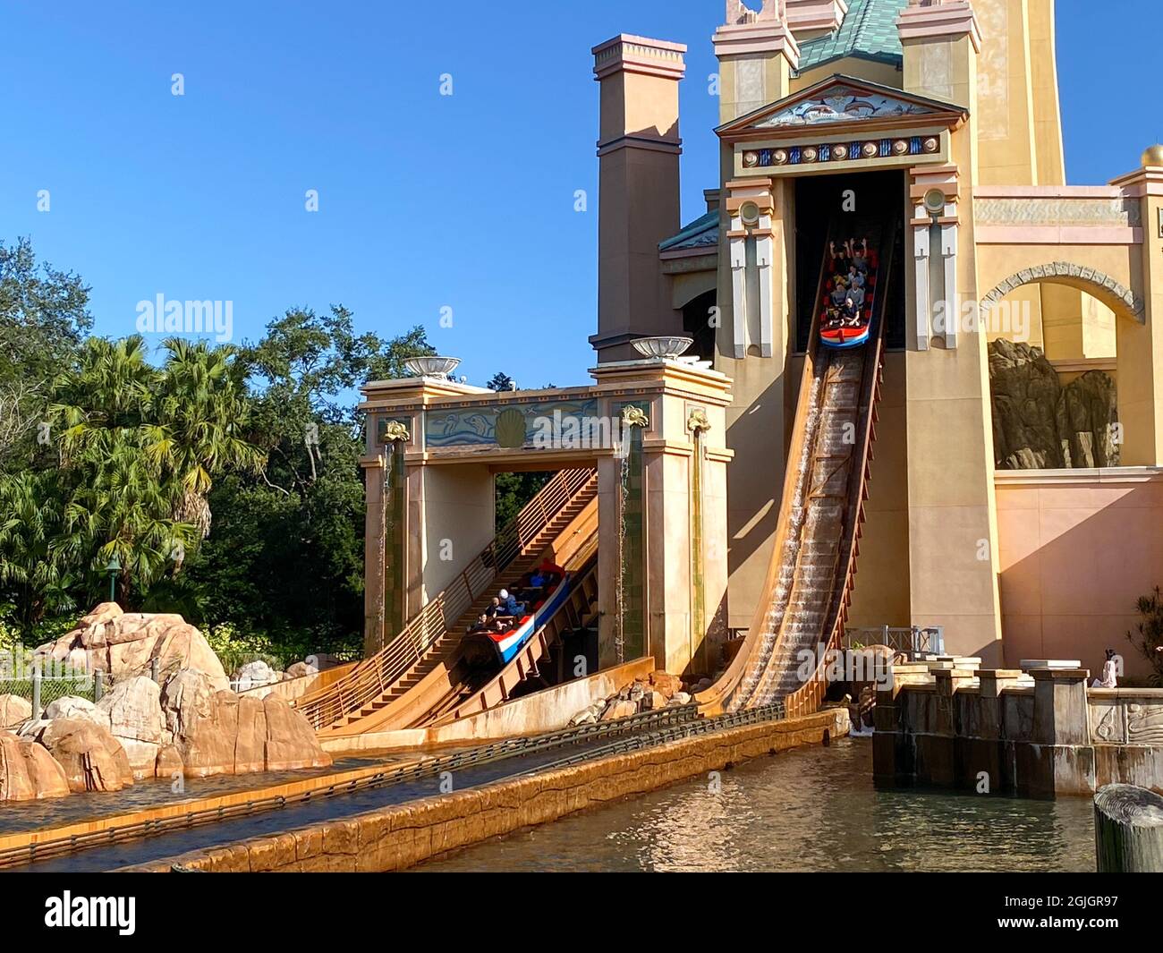Seaworld orlando journey to atlantis hi-res stock photography and ...