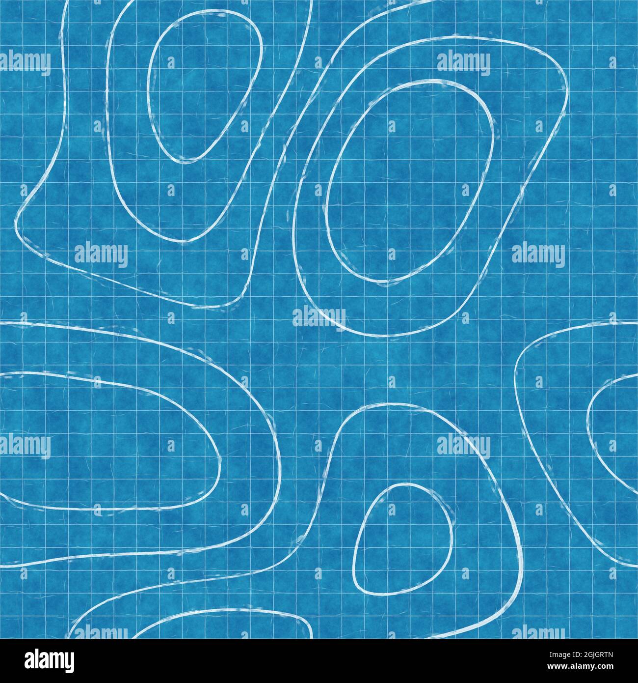 Seamless bright blue blueprint pattern for textile and print Stock ...