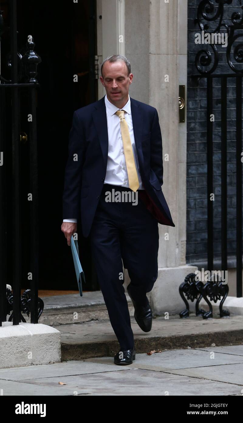 London, England, UK. 9th Sep, 2021. UK Foreign Secretary and First ...