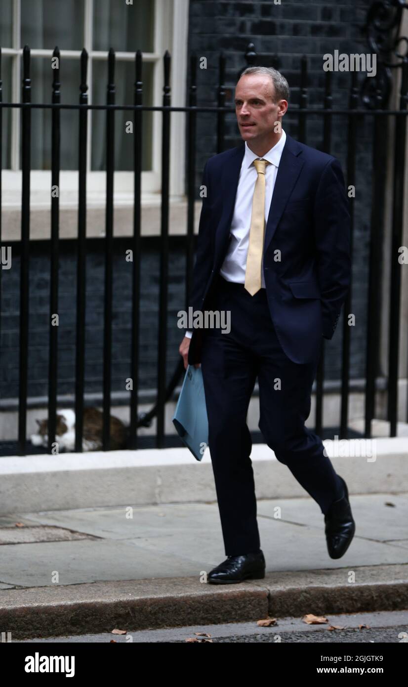 London, England, UK. 9th Sep, 2021. UK Foreign Secretary and First ...