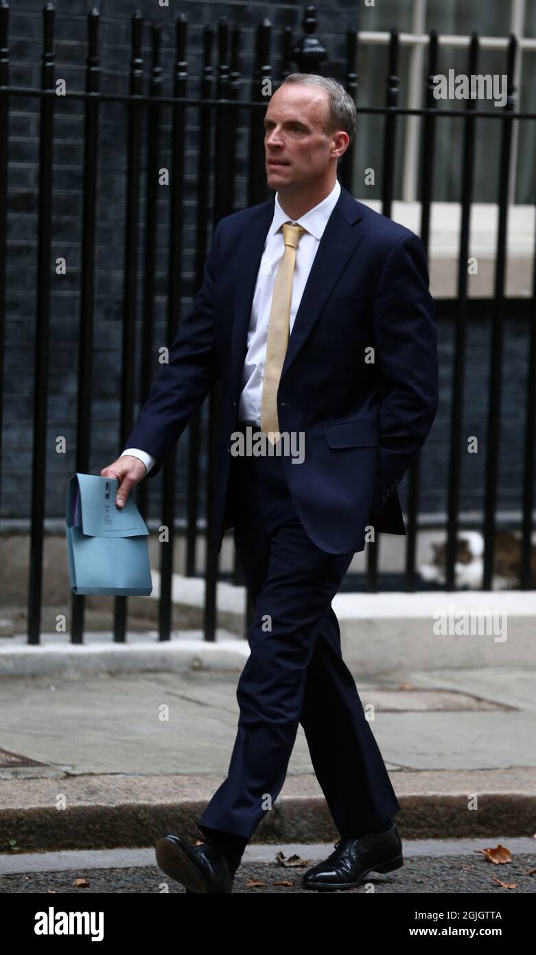 London, England, UK. 9th Sep, 2021. UK Foreign Secretary and First ...
