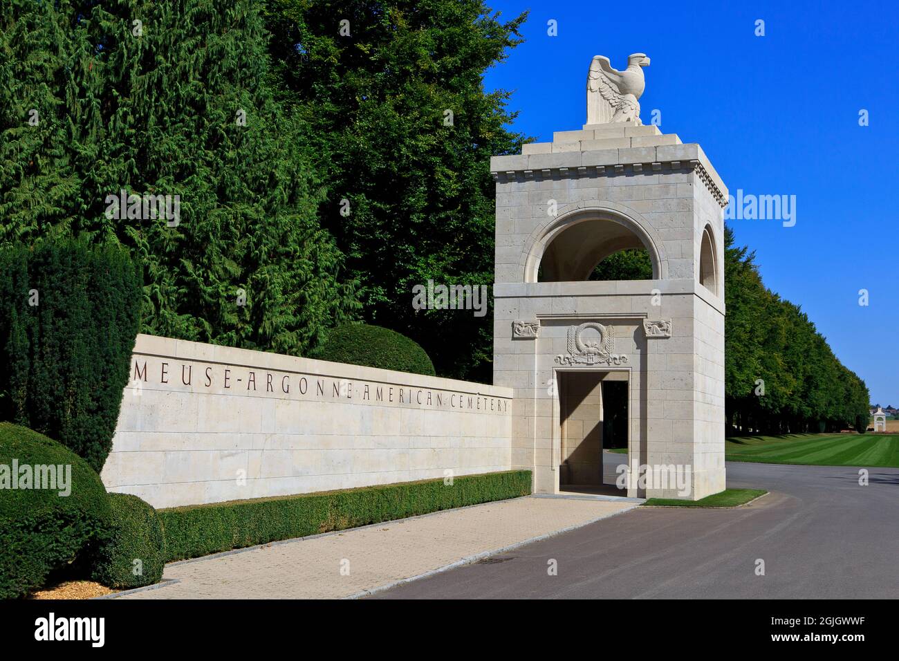Meuse argonne american military cemetery hi-res stock photography and ...