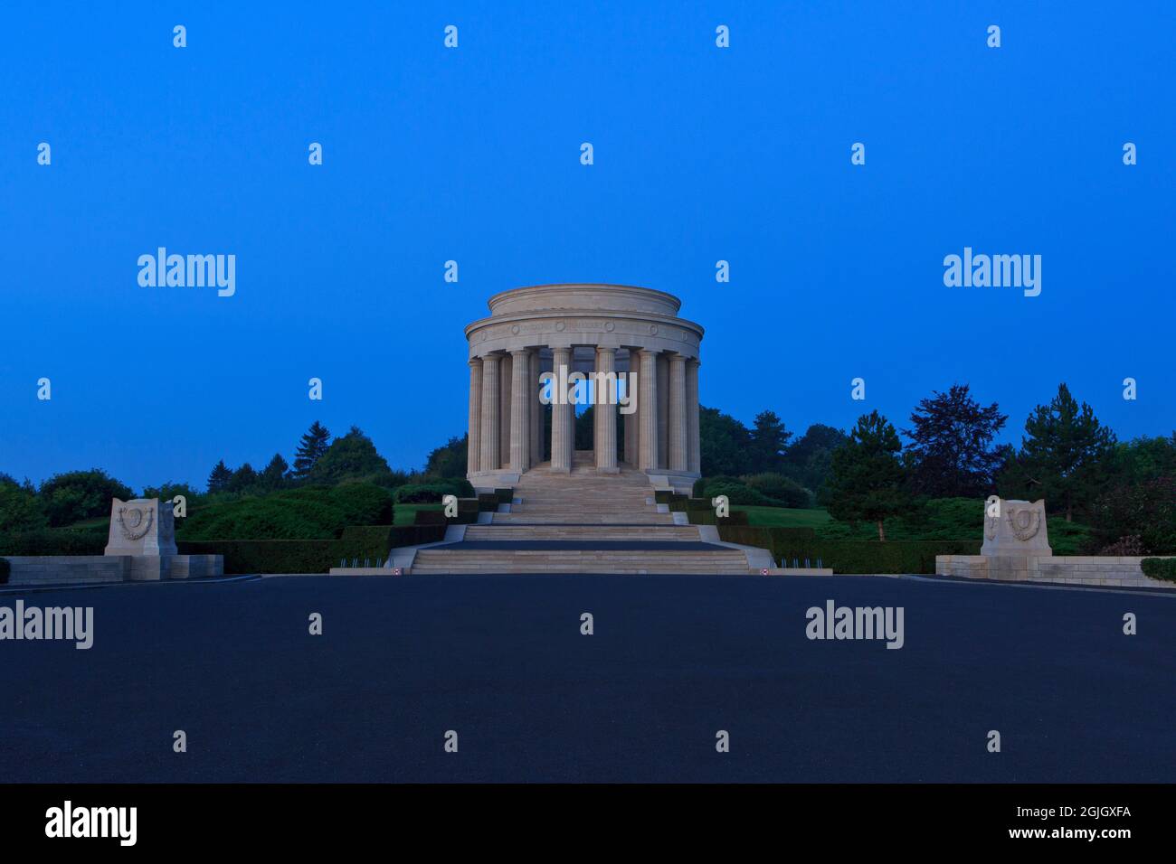 The Montsec American Monument commemorating the American forces who ...