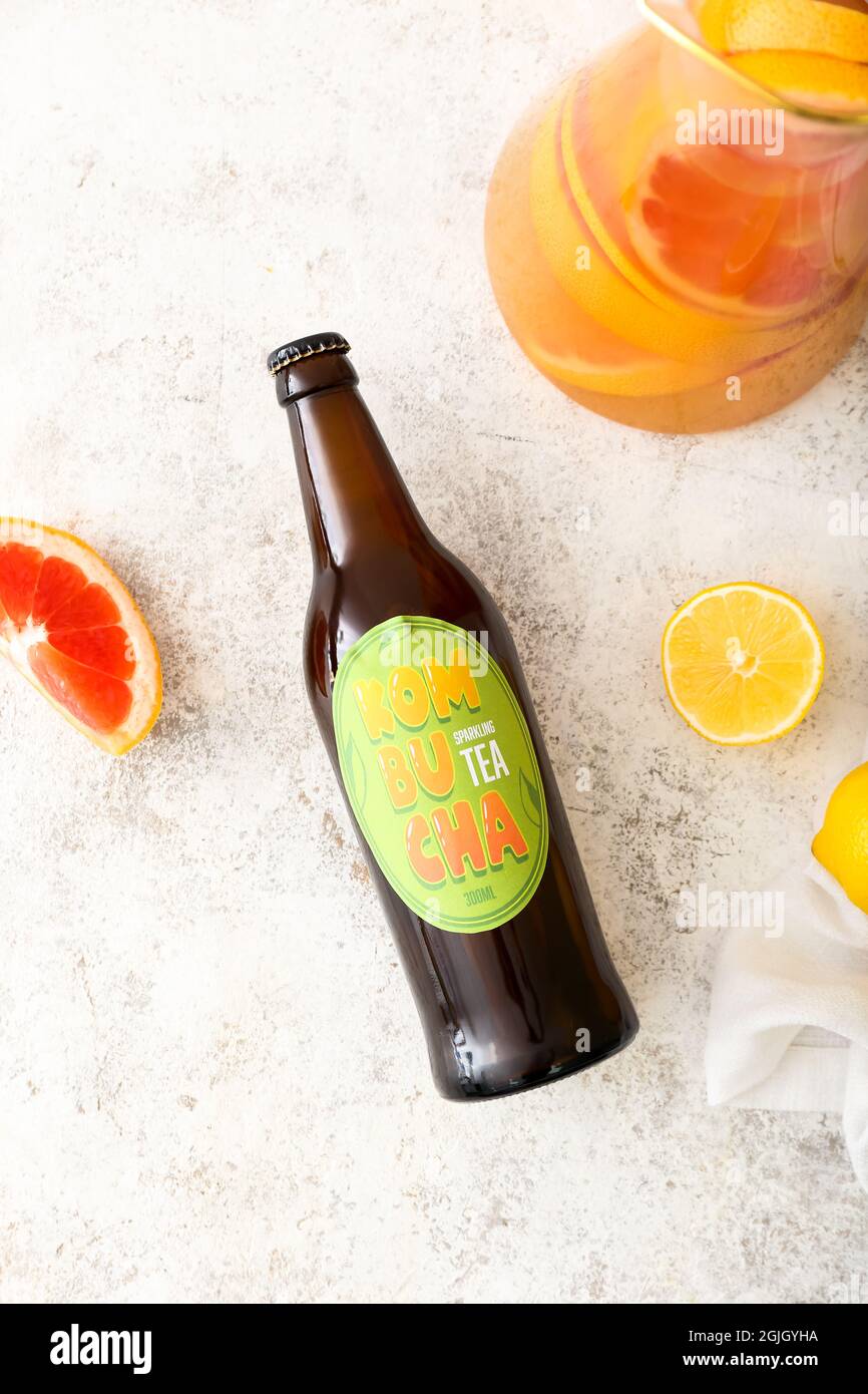 Juice bottle flat logo hi-res stock photography and images - Alamy