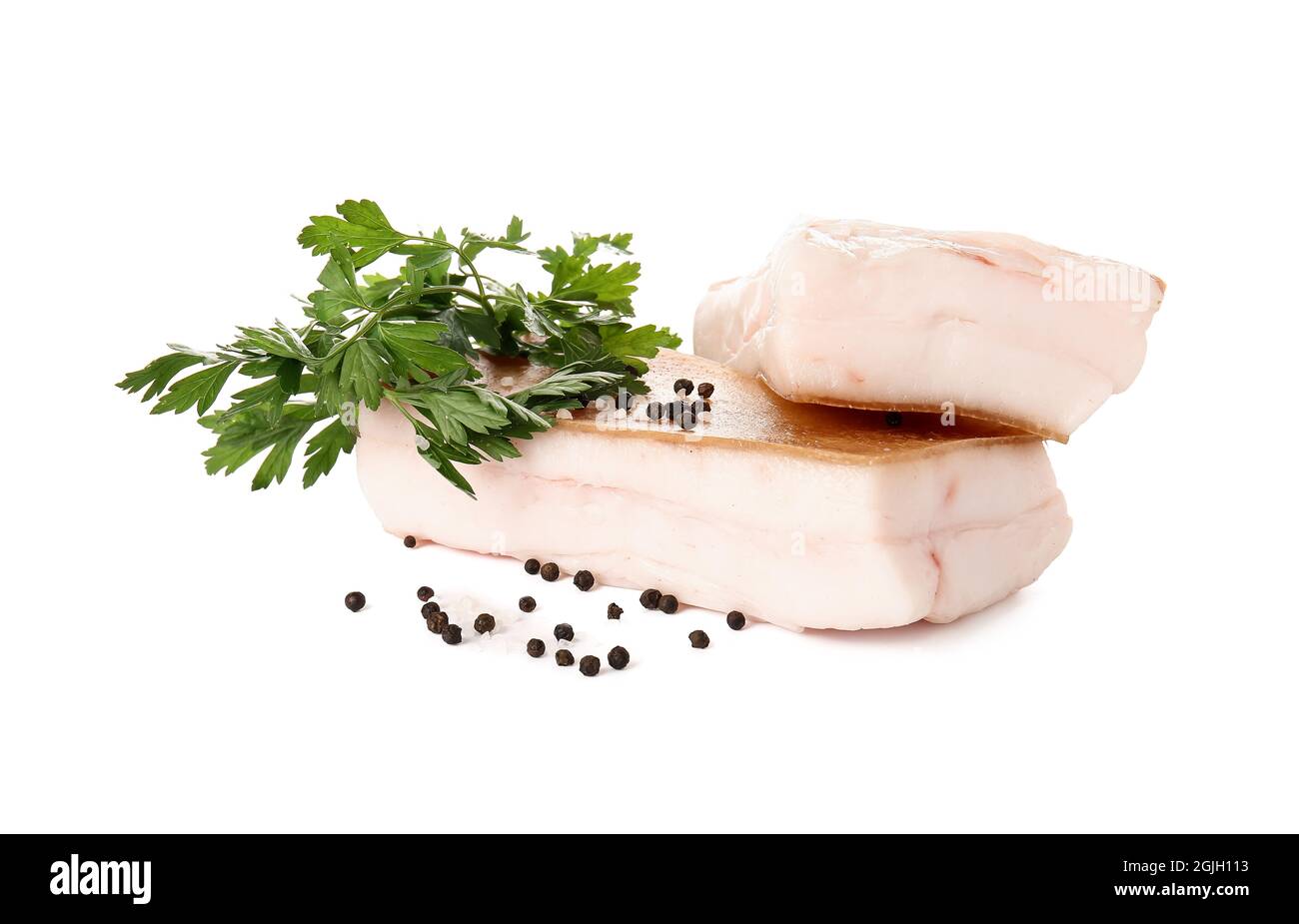 Lard with spices hi-res stock photography and images - Alamy