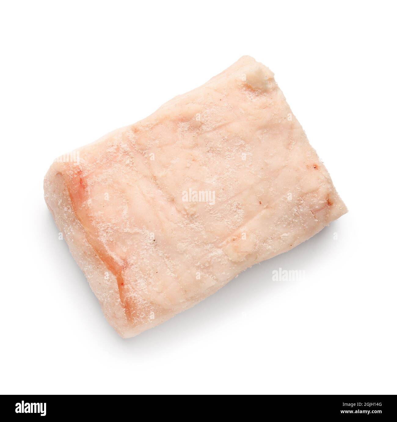 Piece lard top view Cut Out Stock Images & Pictures - Alamy