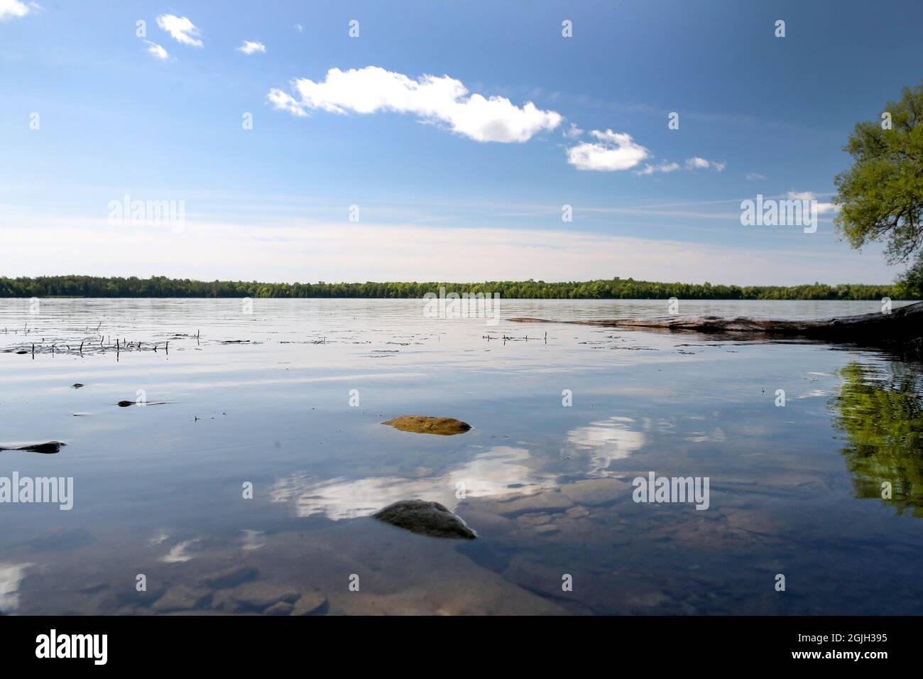 Aug 15 2021 Lake on the Mountain Picton Ontario.it rises 60 metres ...