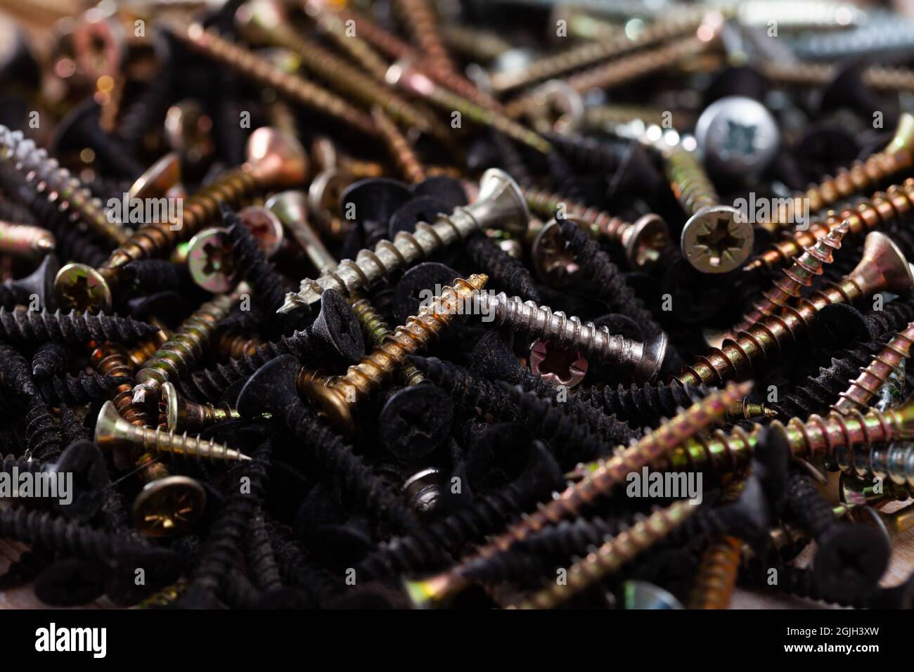 Screws background. High quality photo Stock Photo - Alamy