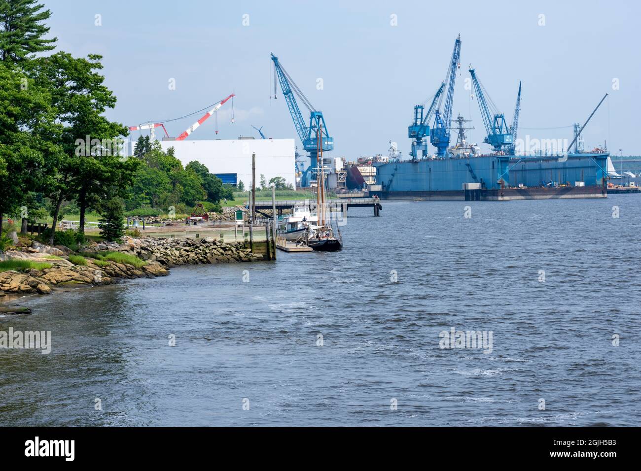 Bath maine ship hi-res stock photography and images - Alamy