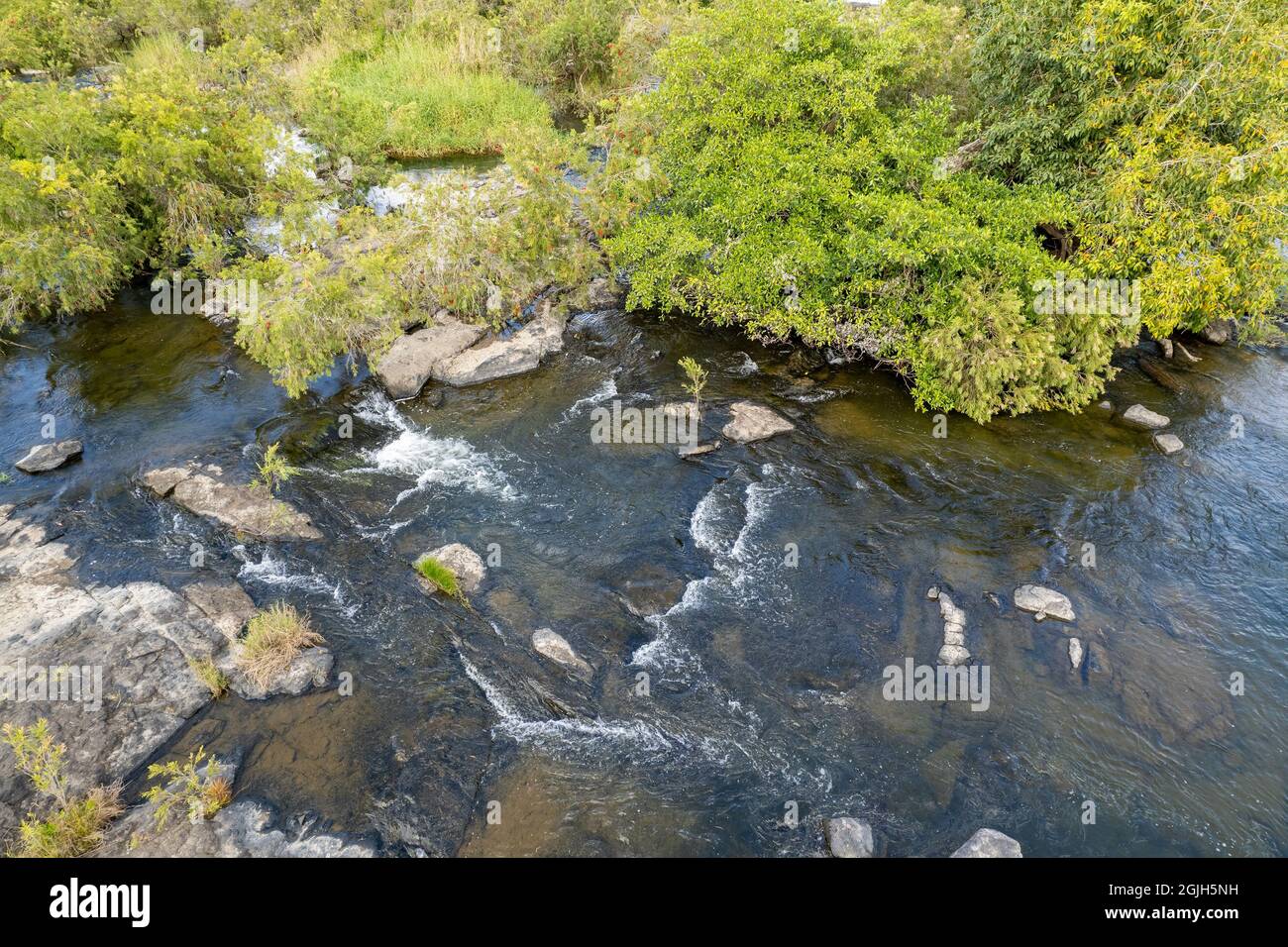 Shallow stream with high banks hi-res stock photography and images - Alamy