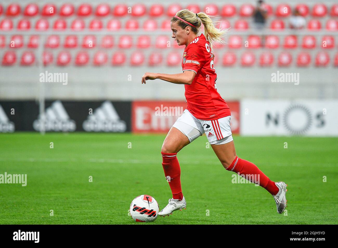 Cloe Lacasse from Benfica in action during the UEFA Women's Champions ...