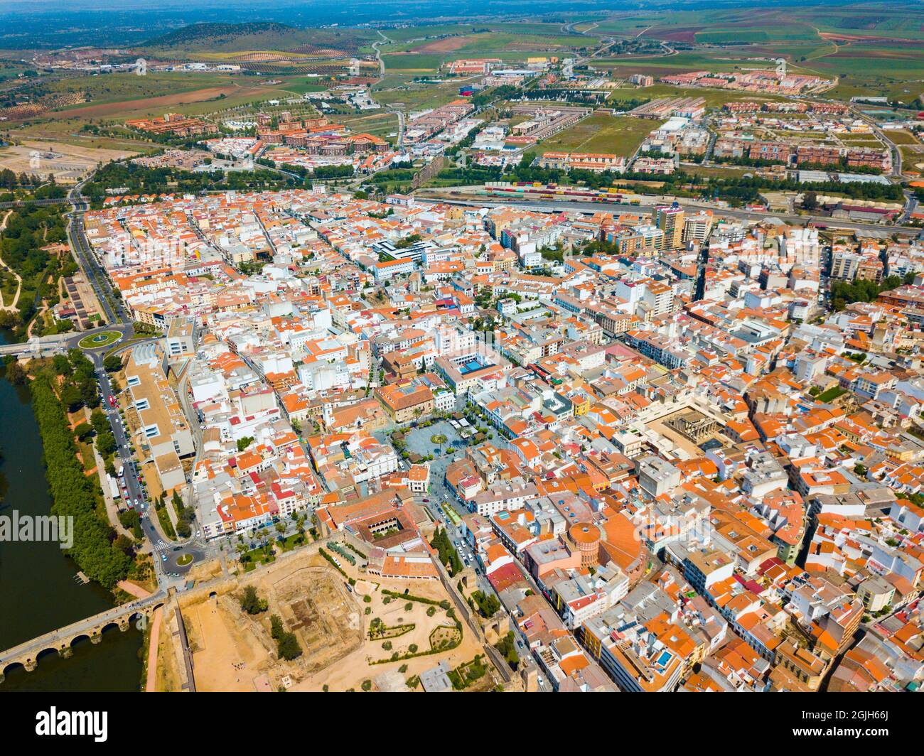 Contemporary town garden aerial hi-res stock photography and images - Alamy