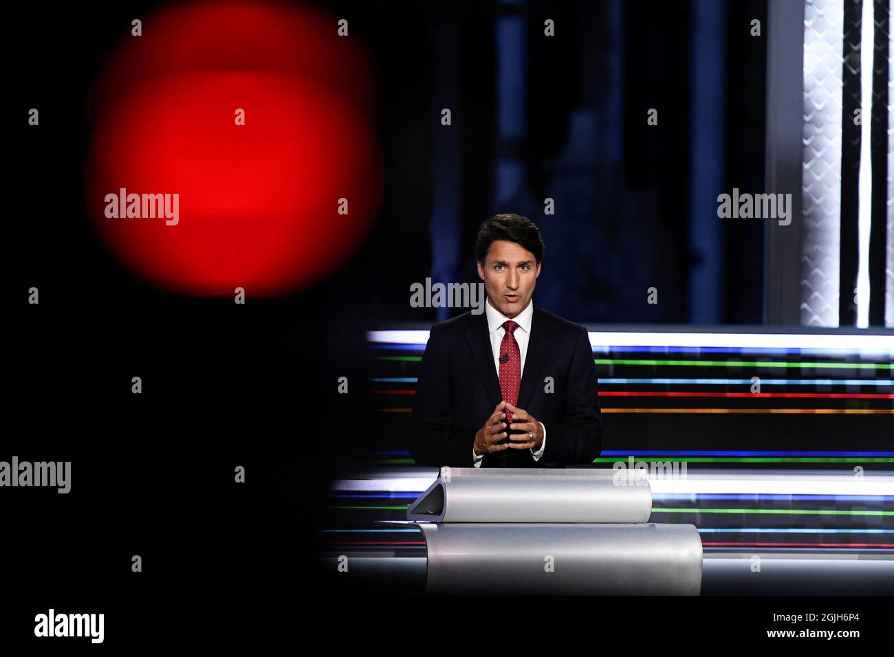 Canada leader debate 2021 hi-res stock photography and images - Alamy