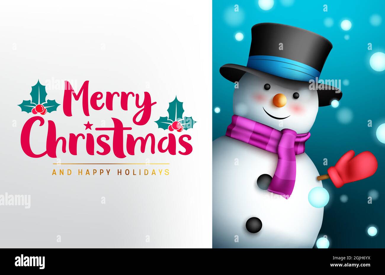 Christmas Snowman Template