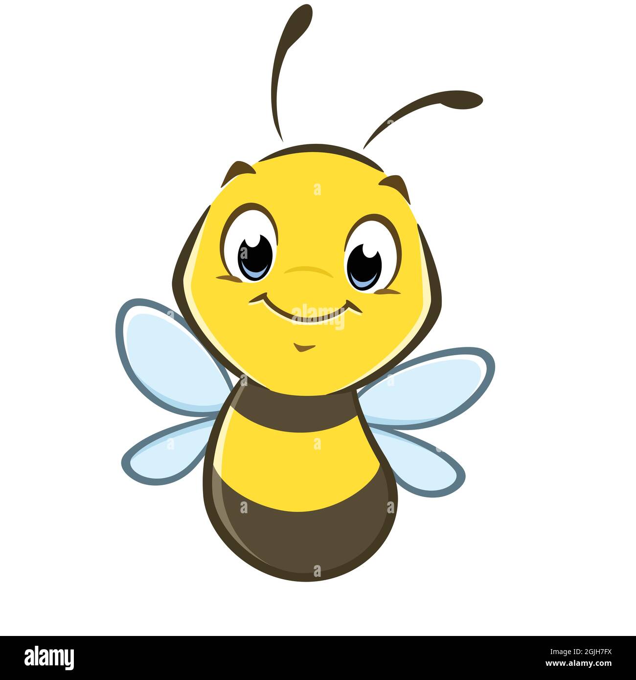 Cartoon honey bee hi-res stock photography and images - Alamy