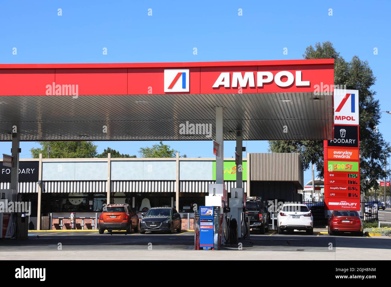 Ampol Foodary Concord Stock Photo - Alamy