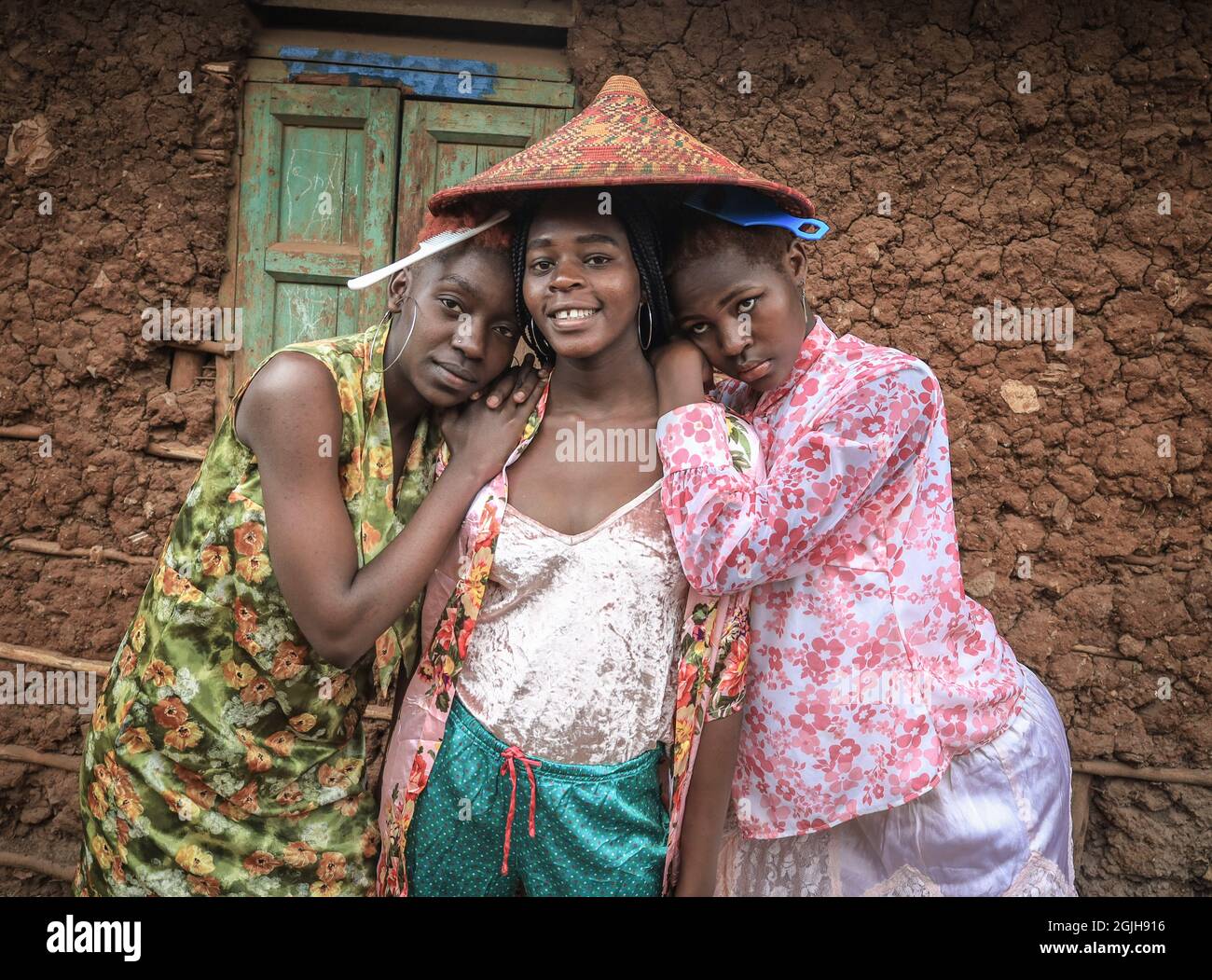 Nairobi, Kenya. 4th Sep, 2021. Young models from Kibera 20-Year-Old ...