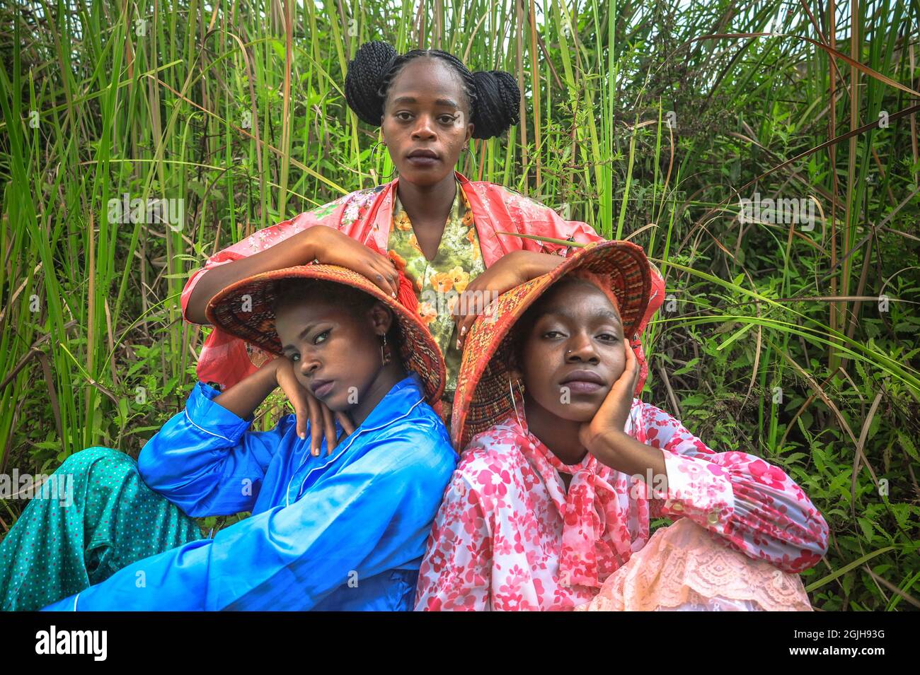 Nairobi, Kenya. 4th Sep, 2021. Young models from Kibera 20-Year-Old ...