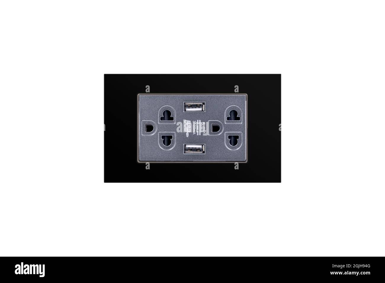 5 amp plug socket Cut Out Stock Images & Pictures - Alamy