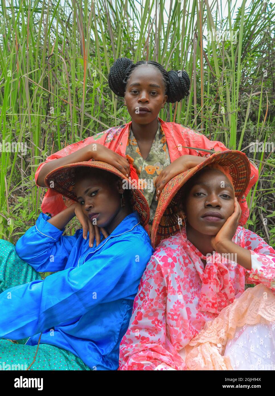 Nairobi, Kenya. 4th Sep, 2021. Young models from Kibera 20-Year-Old ...