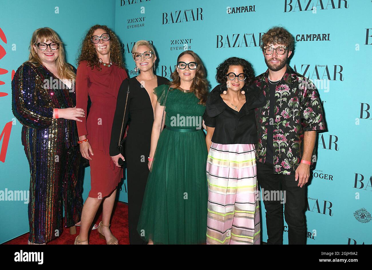 New York, USA. September 9 2021: Timo Weiland and people attends Iris ...