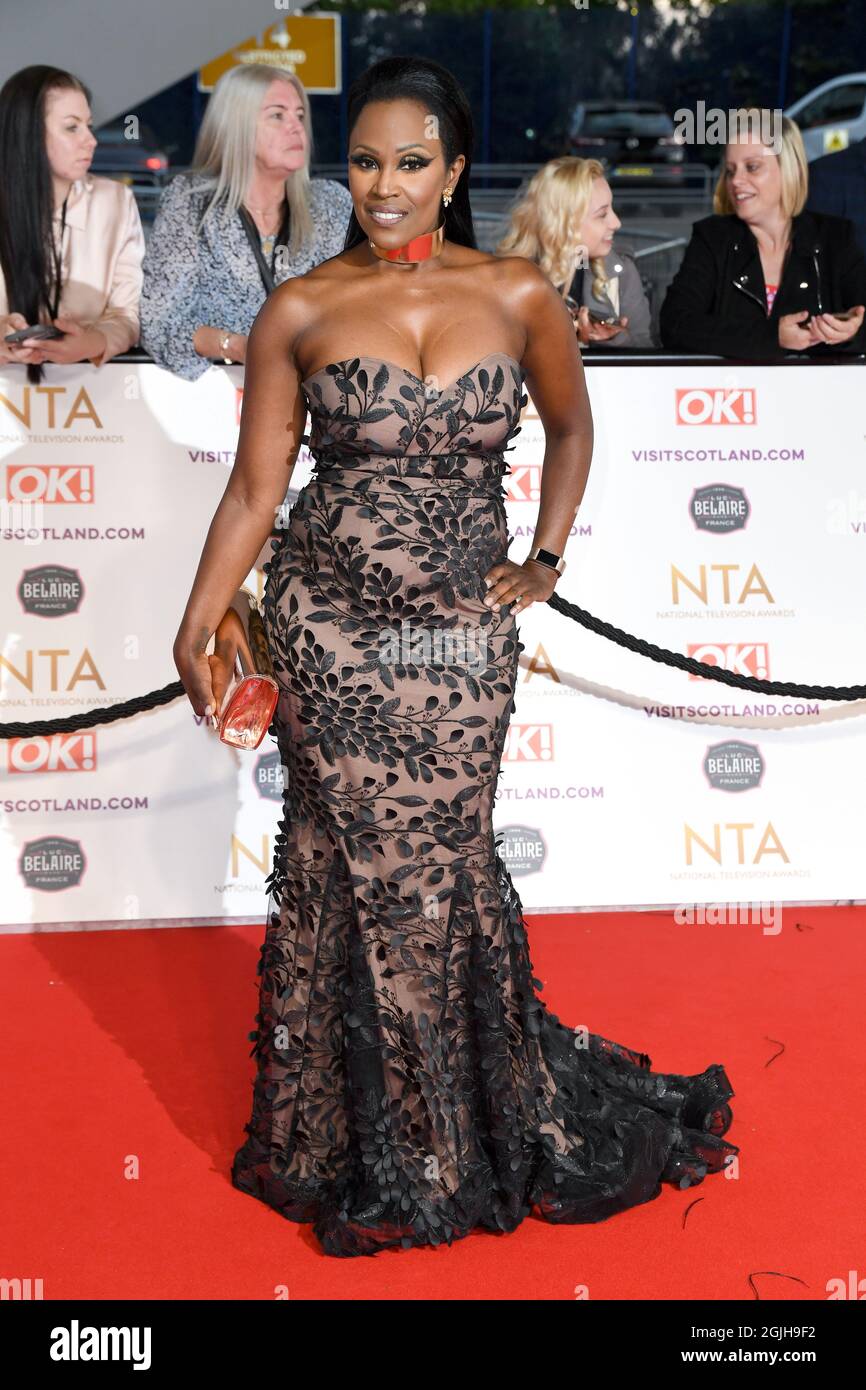September 9, 2021, London, UK Kelle Bryan arriving at the National ...