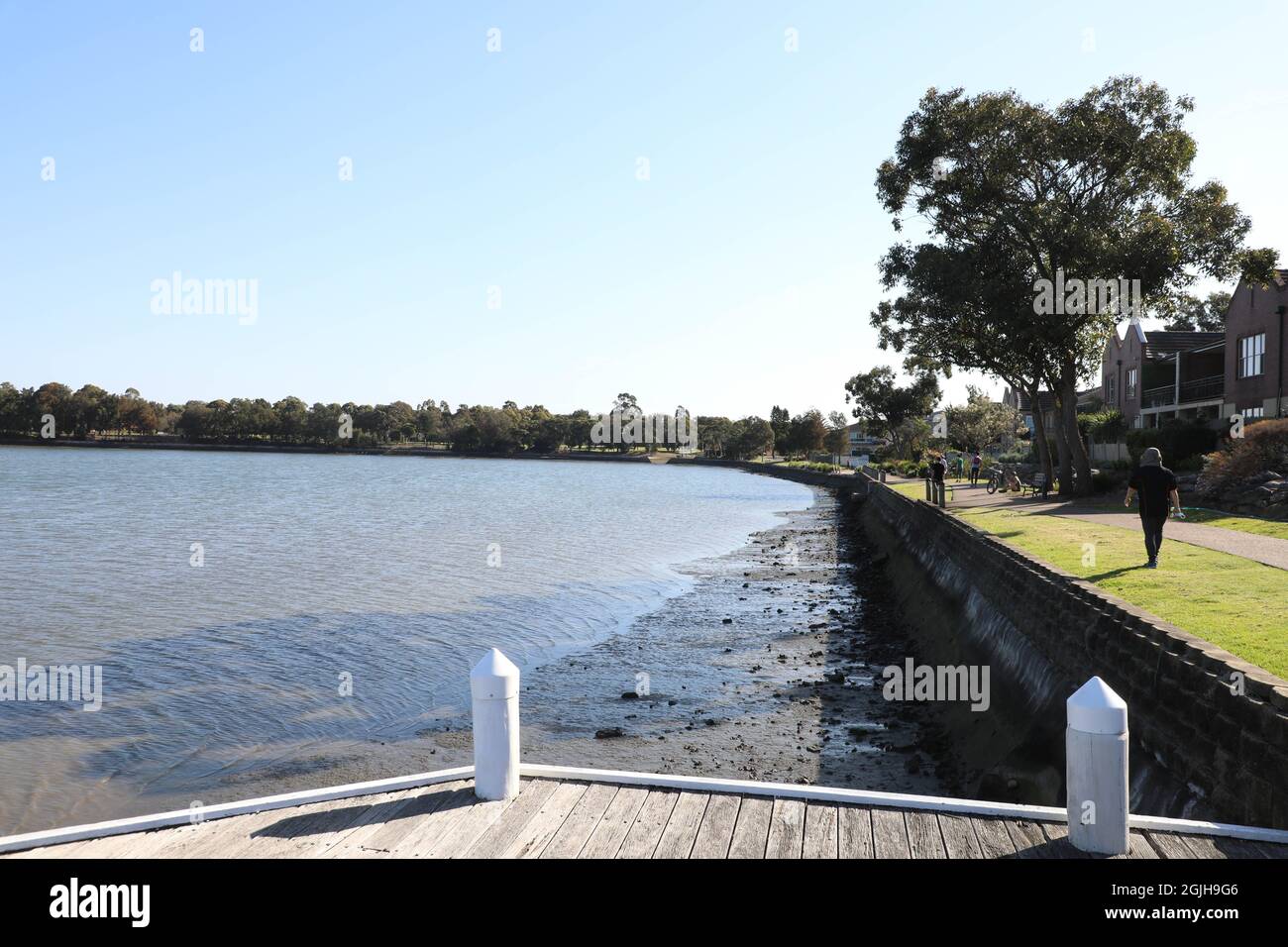 Canada Bay on the Parramatta River in Concord Stock Photo - Alamy