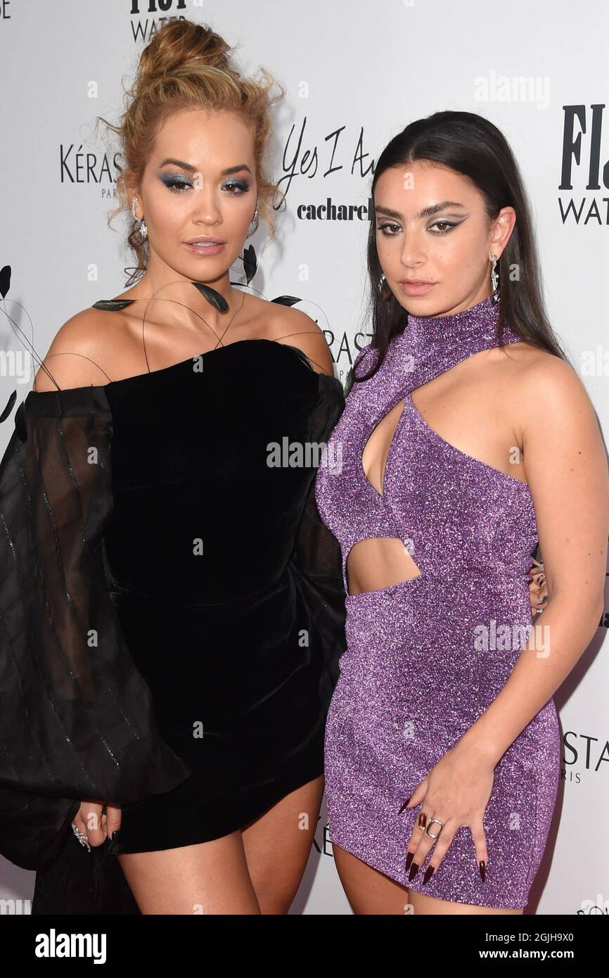 New York, NY, USA. 9th Sep, 2021. Rita Ora, Charli XCX at arrivals for ...