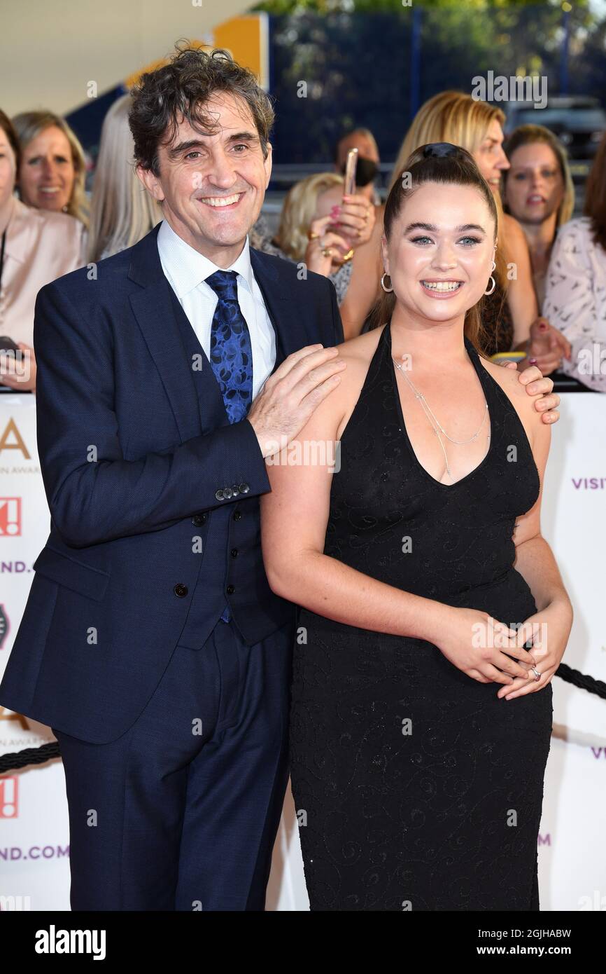 September 9, 2021, London, UK Stephen McGann and Megan Cusack arriving ...