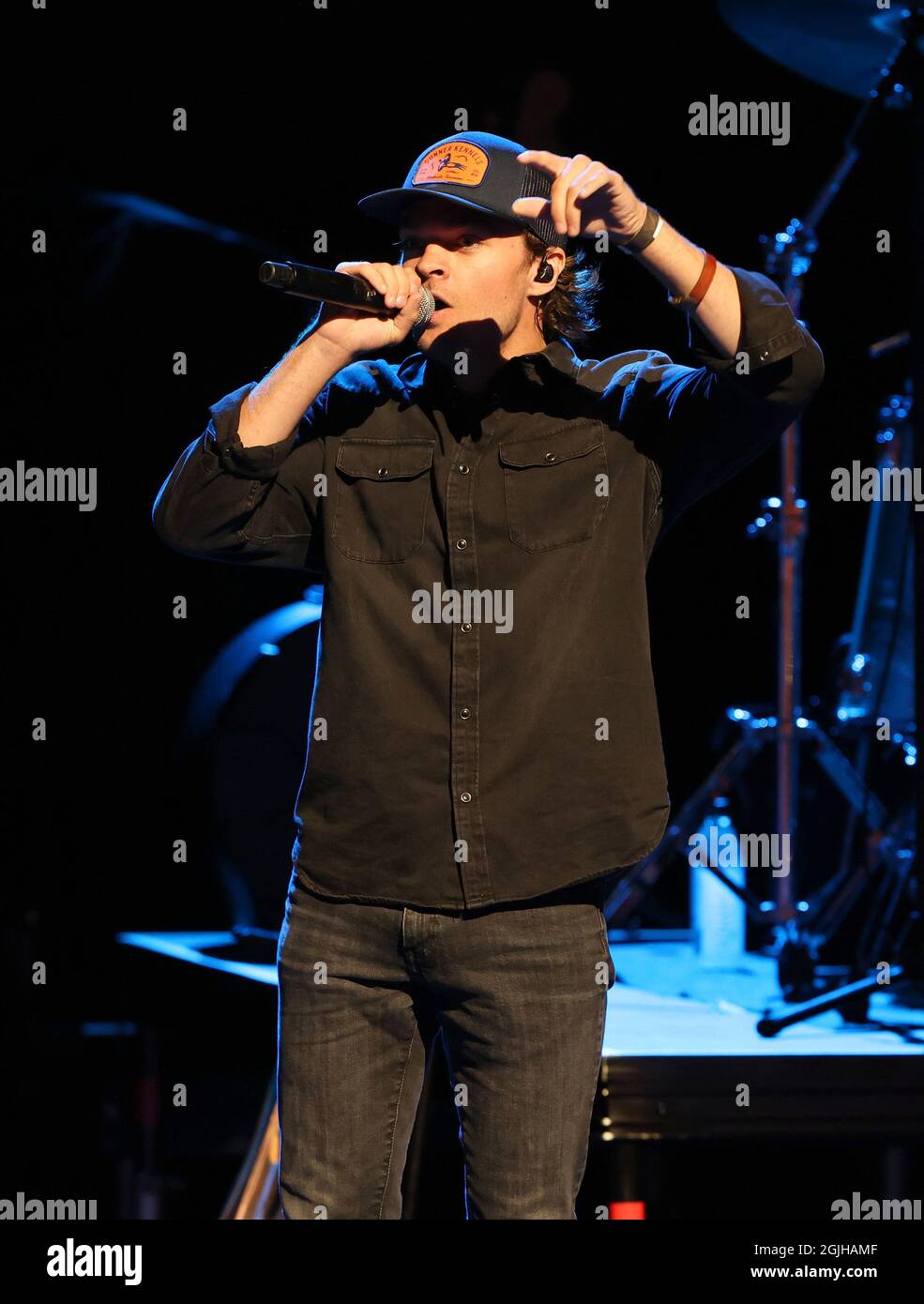 HOLLYWOOD- FL, SEPT 9: Conner Smith performs during opening act for Sam ...