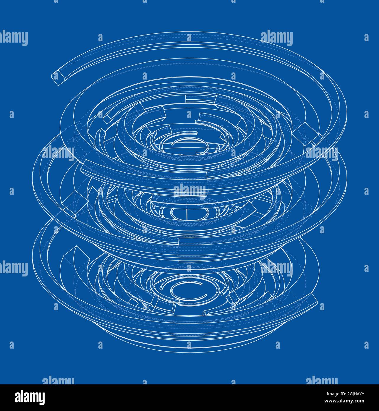 Concentric hud Stock Vector Images - Alamy