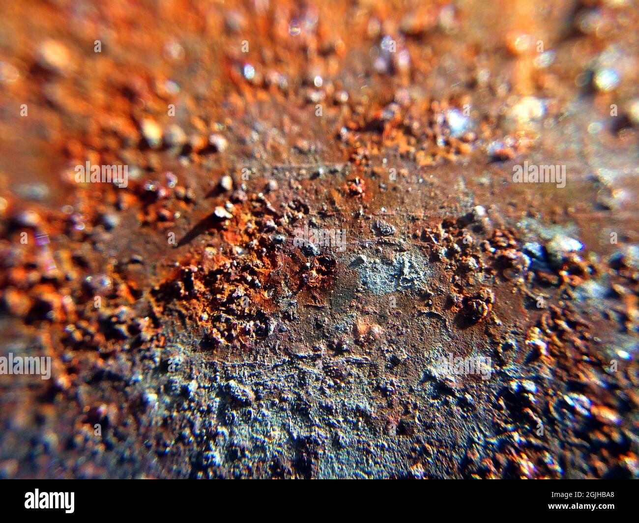 Red rusty metall sheet with grungy texture. Weathered rust macro photo ...