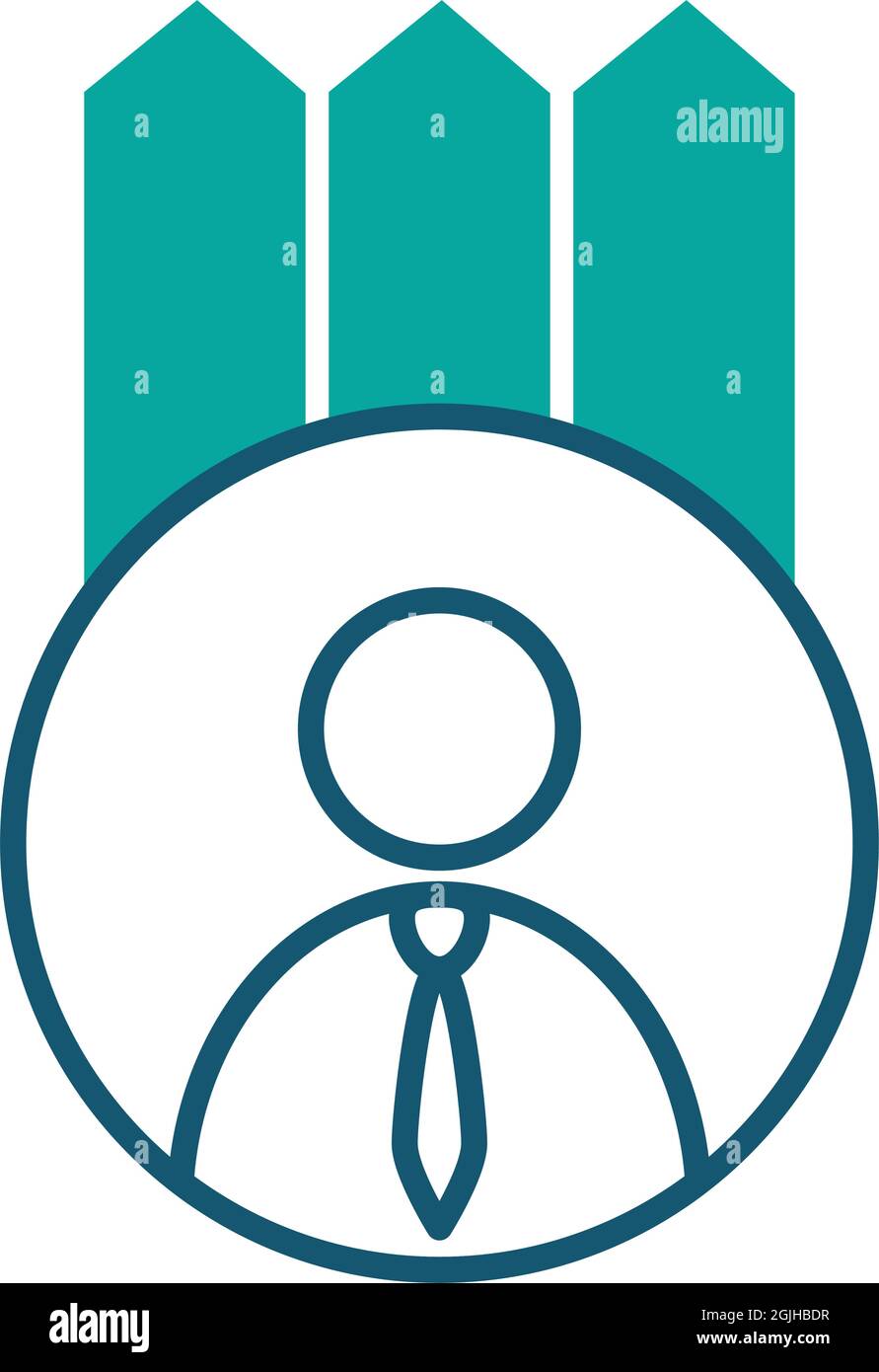 Corporate professional avatar icon hi-res stock photography and images ...