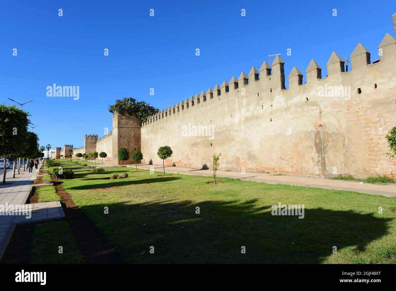 City wall salé morocco hi-res stock photography and images - Alamy
