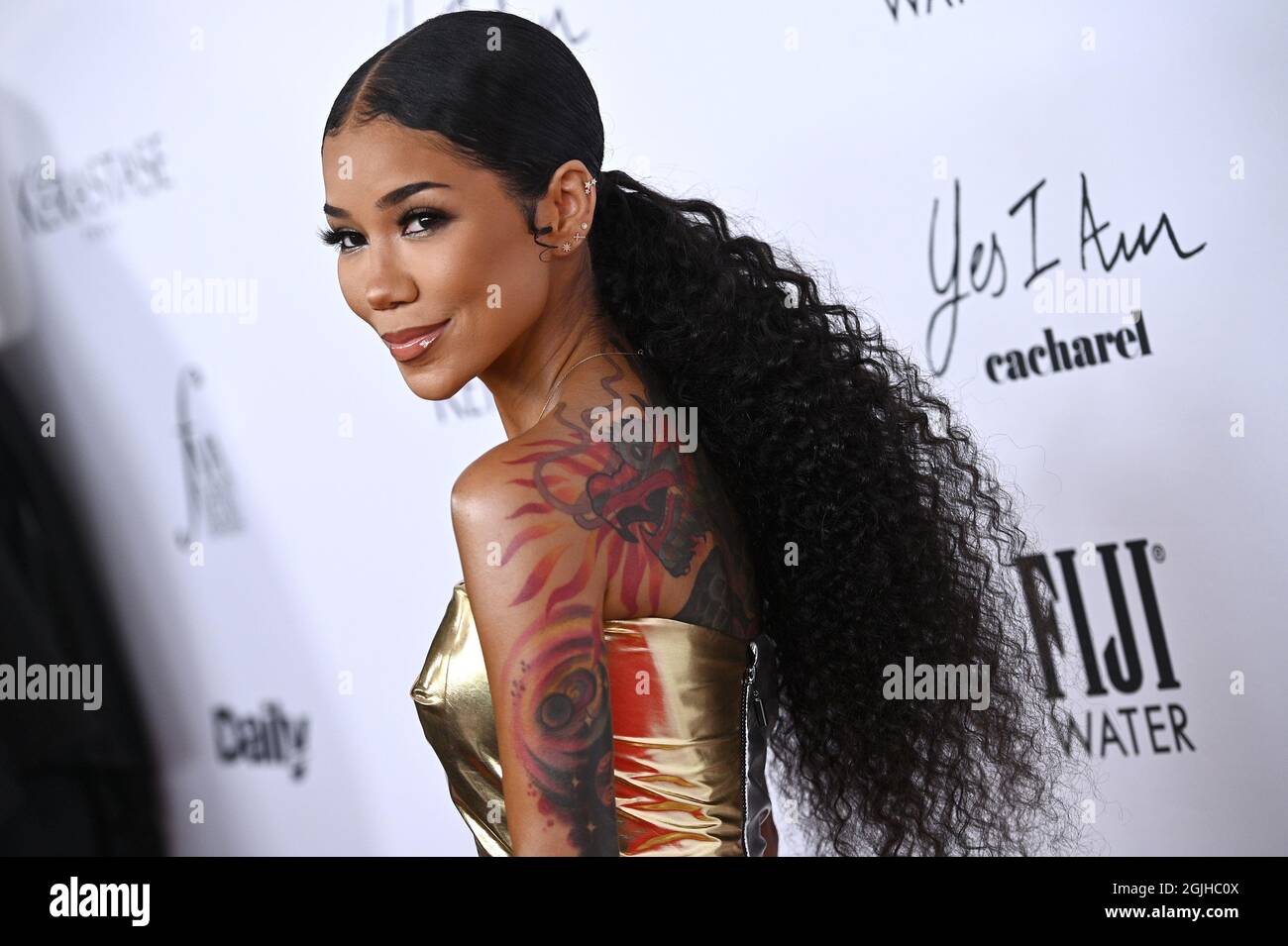 New York City, USA. 09th Sep, 2021. Singer Jhene Aiko attends the Daily ...