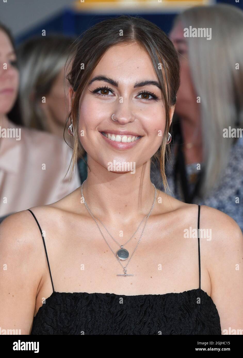 September 9, 2021, London, UK Rhiannon Clements arriving at the ...